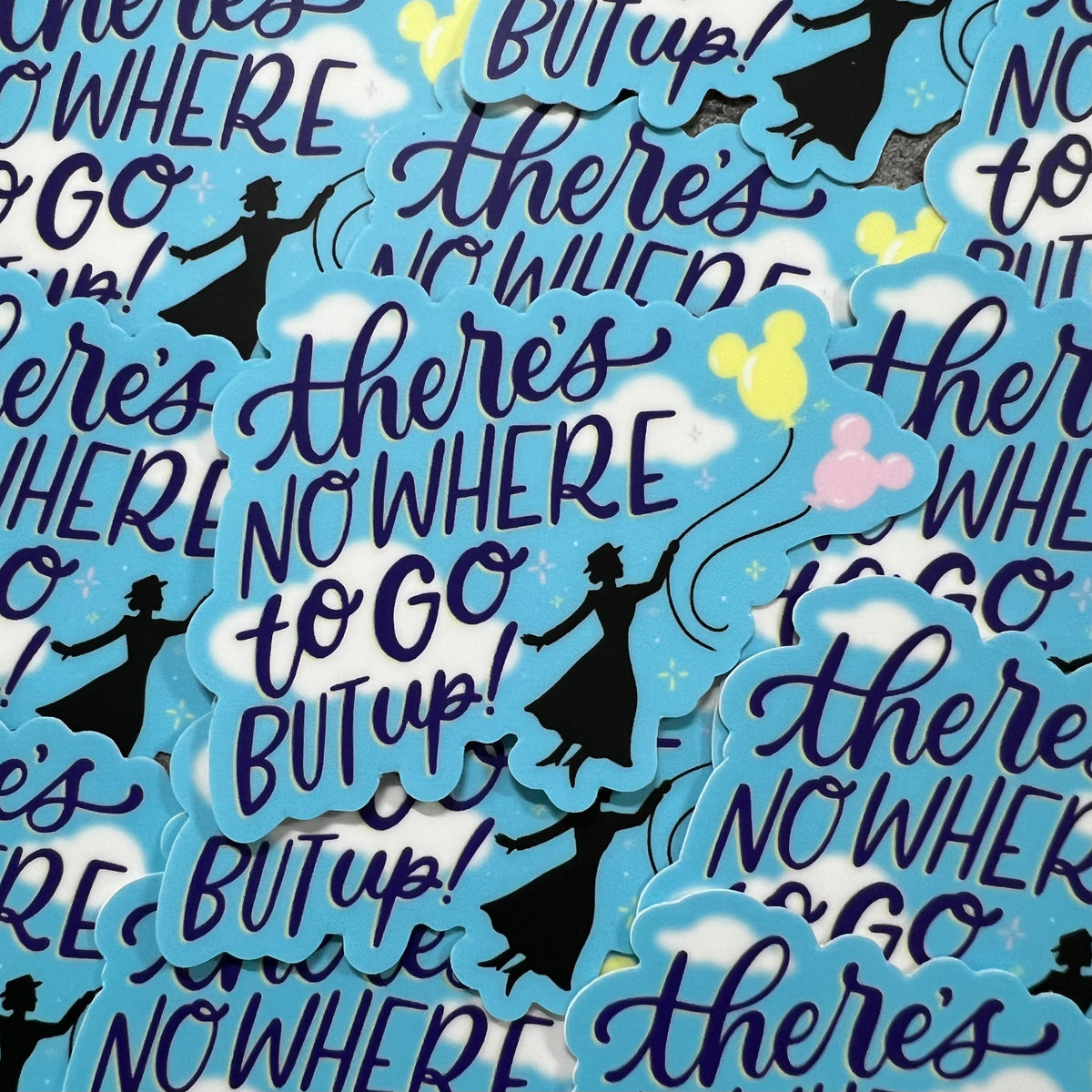 No Where But Up Sticker – Pixie Lee & Co
